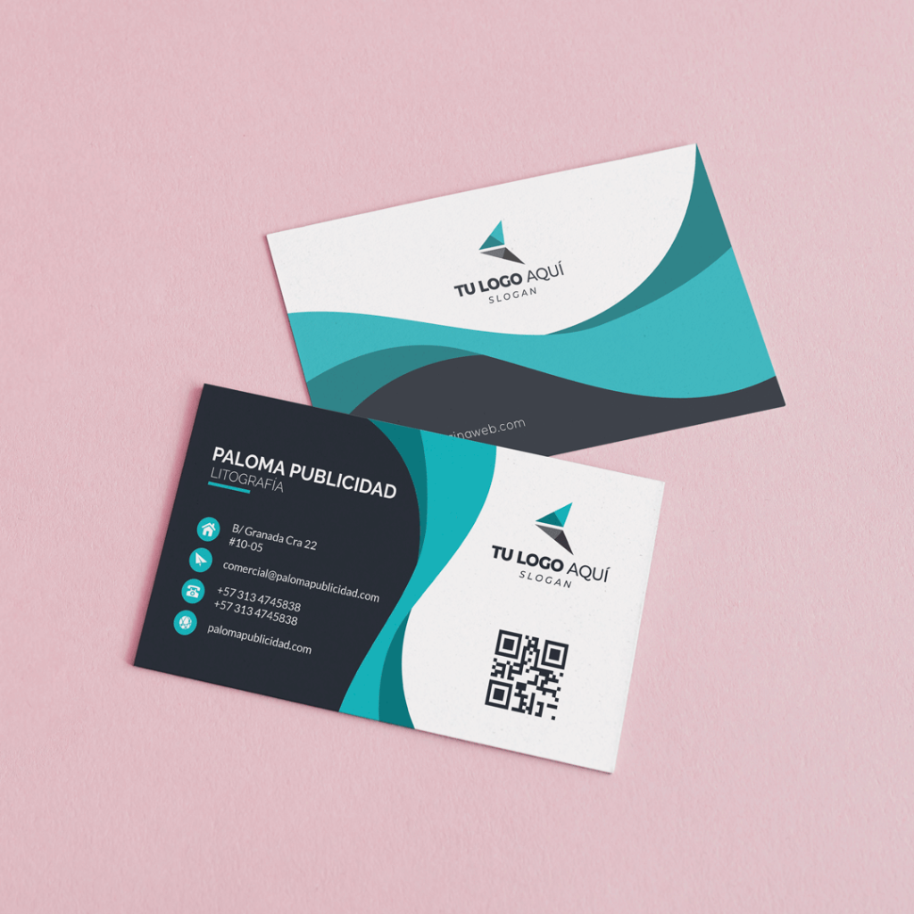 Tarjetas de Presentacion Premium - Paloma publicidad